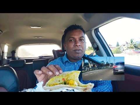 Curry Chicken Roti and Baigan Choka For Breakfast - YouTube