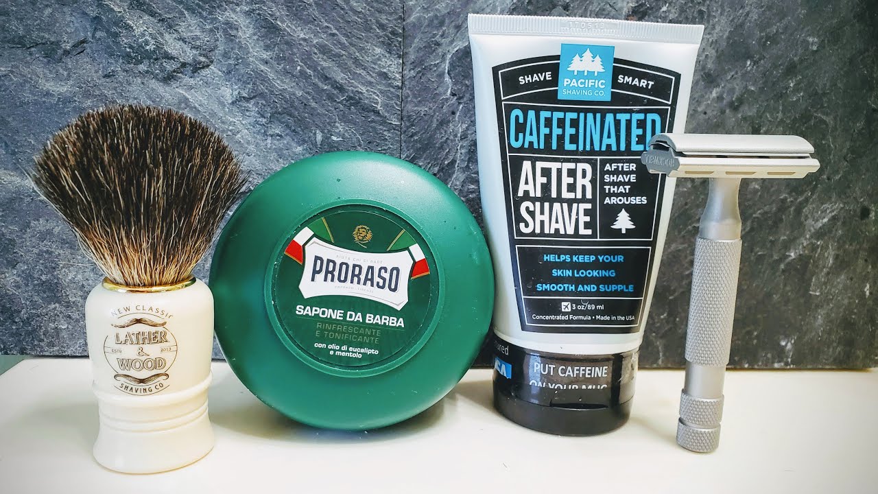 Casual Safety Razor Shave With Proraso Refresh Shave Soap and Rockwell ...