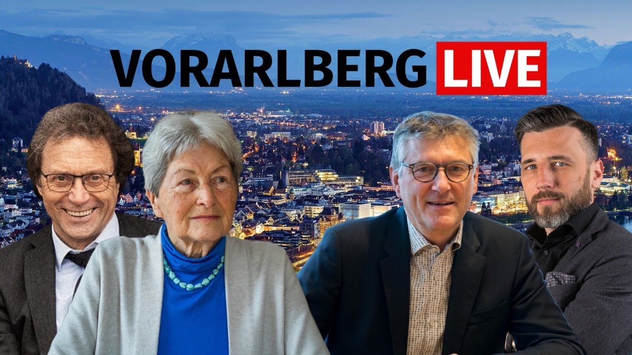 Vorarlberg LIVE mit Manfred Brunner, Gerhard Scheuch und Hildegard ...