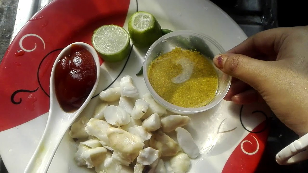 Masala panifol chatni//shingara pani fol//পানি ফলের সিংগারা - YouTube