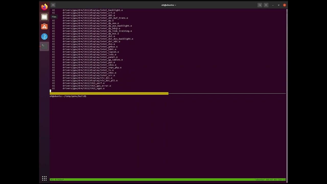 QEMU - Linux Kernel Build and Run with x86_64 - YouTube