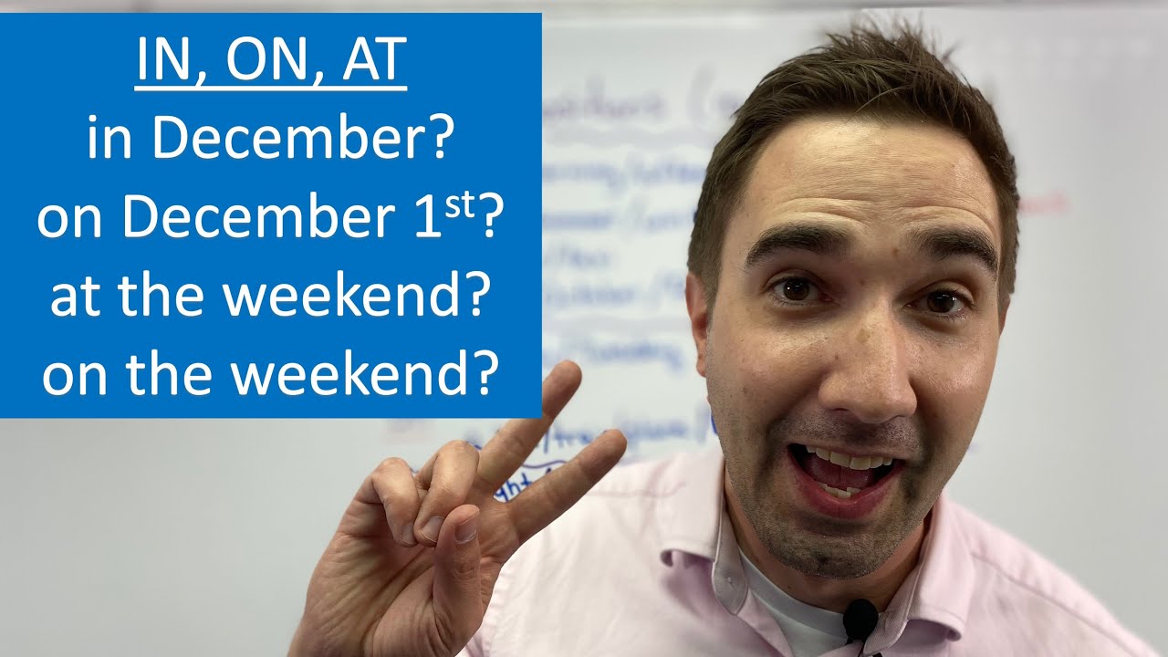 In, On, At - Prepositions - Easy Explanation - YouTube