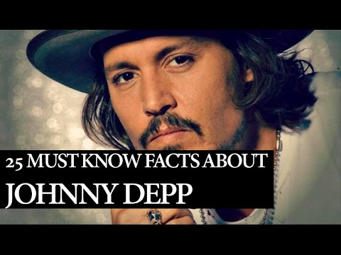 Johnny Depp Facts: 25 Things You Need To Know About Depp - YouTube