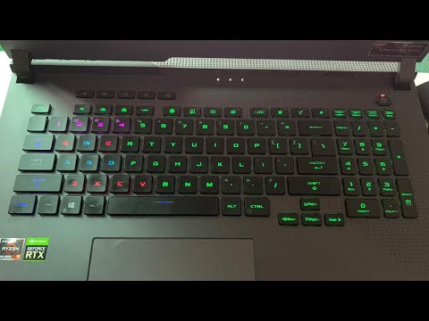 Asus Strix G17 iGPU mode MUX Switch and ARMOURY CRATE + Aura Creator ...