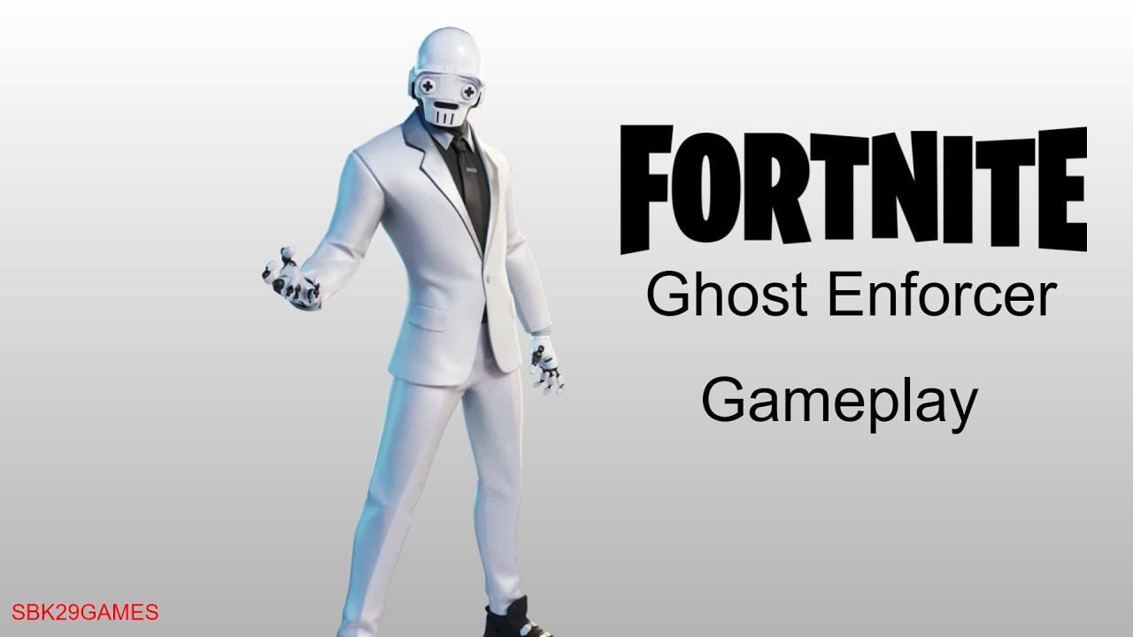 Fortnite 10 Kill Ghost Enforcer Gameplay (No Commentary) - YouTube