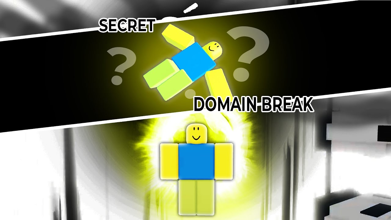 SECRET DOMAIN BREAK... (Jujutsu Shenanigans) - YouTube