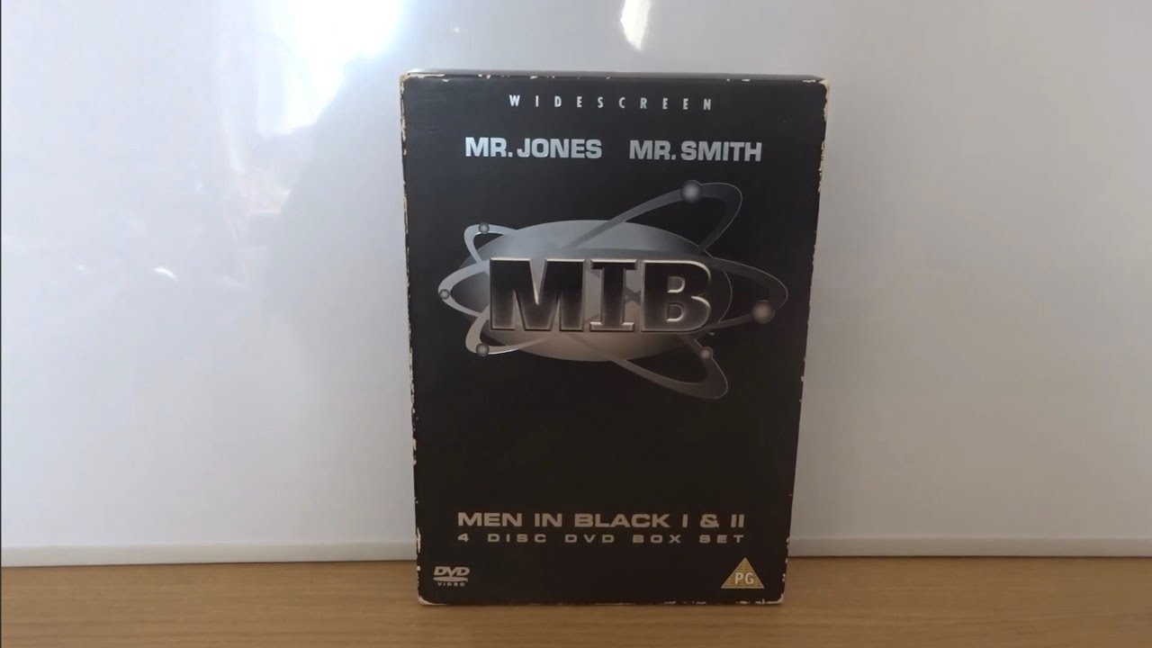 Men In Black 1-2 Box Set (UK) DVD Unboxing - YouTube