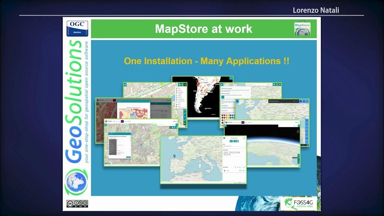 FOSS4G 2022 | MapStore, a year in review - YouTube