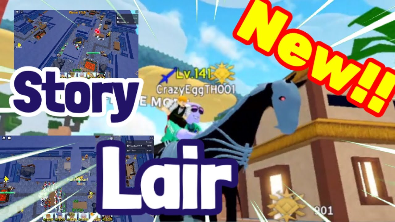 NEW Story Mode!! : Lair : All Star Tower Defense - YouTube