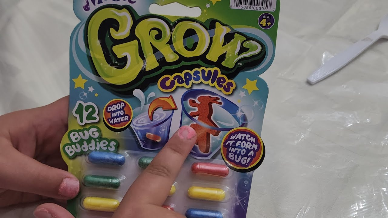 grow capsules bug buddies - YouTube