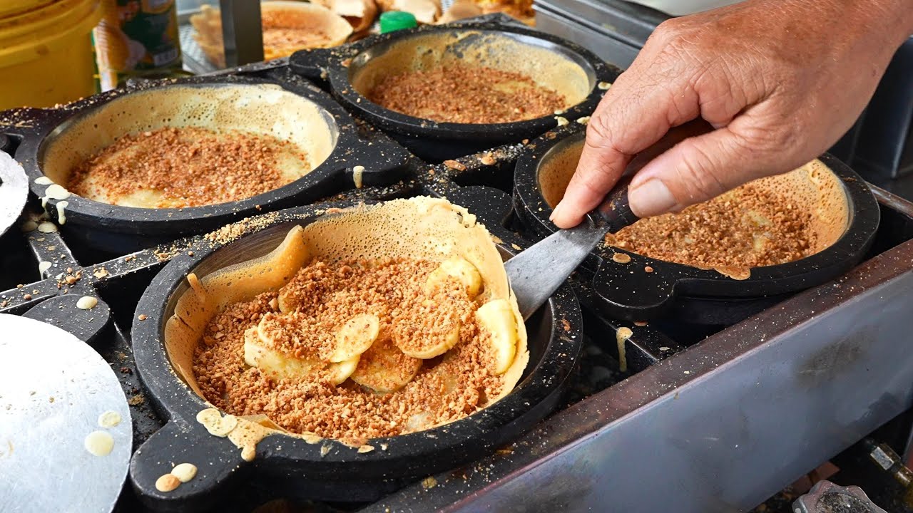Jelutong必吃 40年老字号慢煎糕！超人气Ban Chang Kuih档口 | Must-Try 40-Year-Old Chinese ...