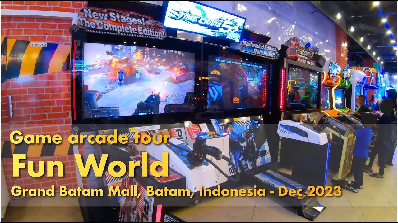 Fun World Game Arcade, Grand Batam Mall, Batam, Indonesia (December ...