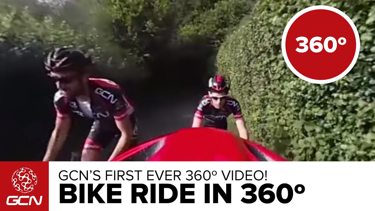 A Bike Ride In 360º – GCN's First 360 Degree Video - YouTube