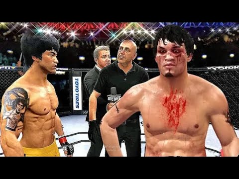 Bruce Lee vs. Arturo Gatti - EA sports UFC 4 - CPU vs CPU epic - YouTube