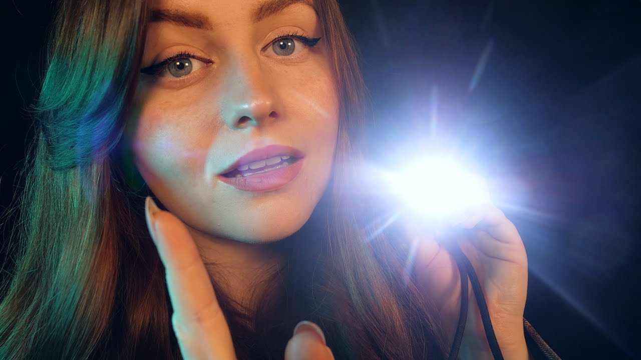 [ASMR] Trainee Eye Doctor Examines You - Follow the Light, Personal ...
