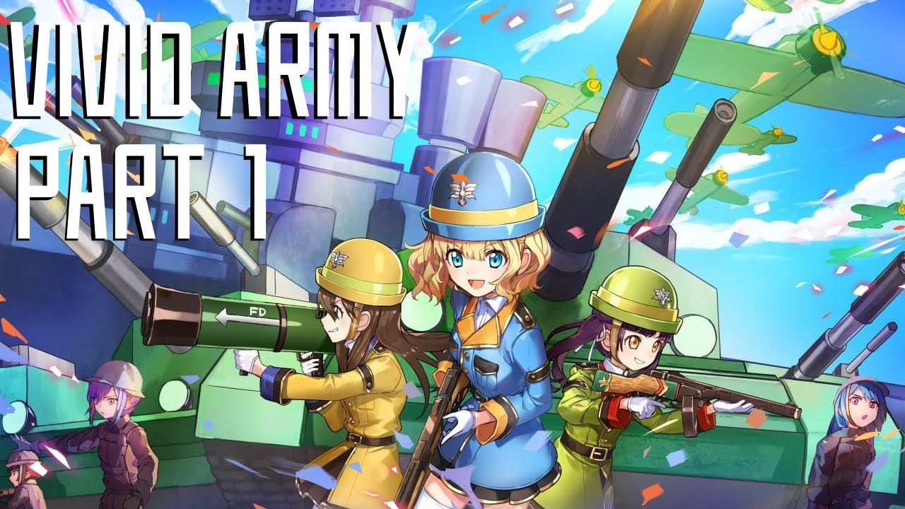 Trying out a Japanese Browser game.. / Vivid Army ( ビビッドアーミー ) / Day 1 ...