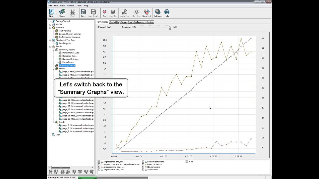Load Testing using WAPT - part 2 - YouTube