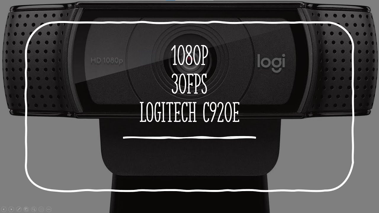 Logitech c920e review ¿Vale la pena? ¿Es mejor que la C920? ¿30fps ...