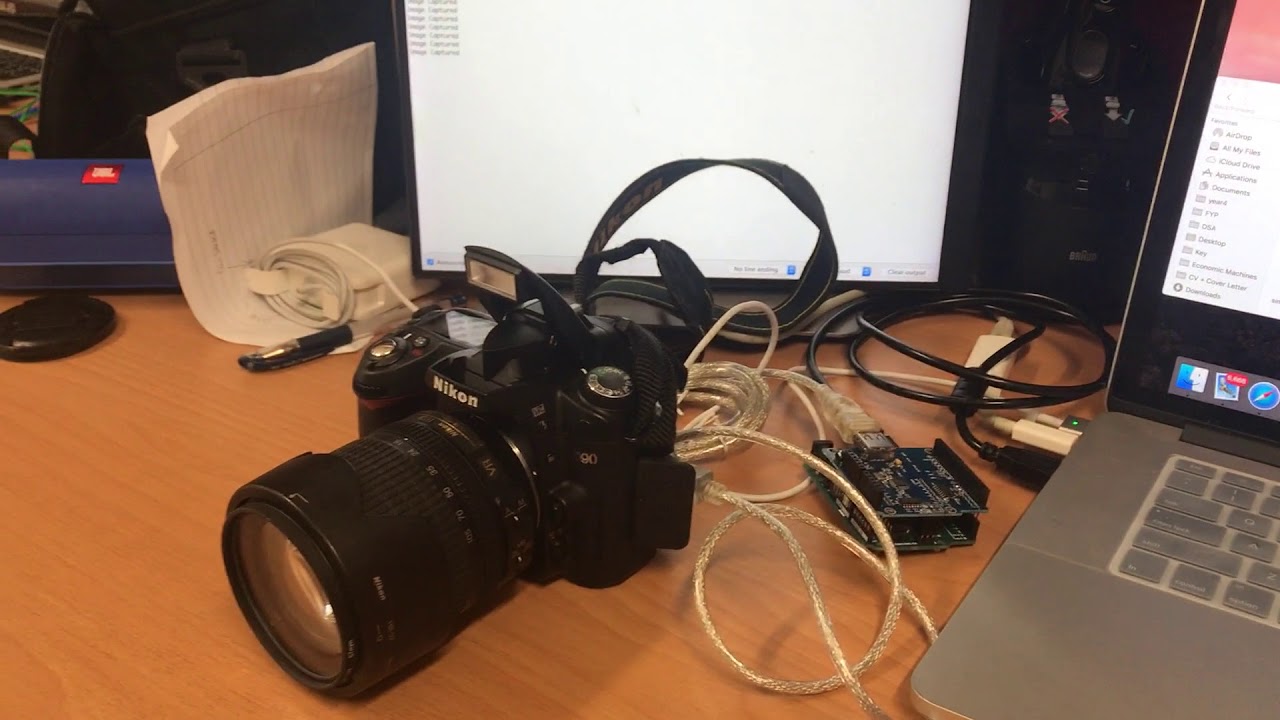 Arduino PTP USB Access to DLSR - YouTube