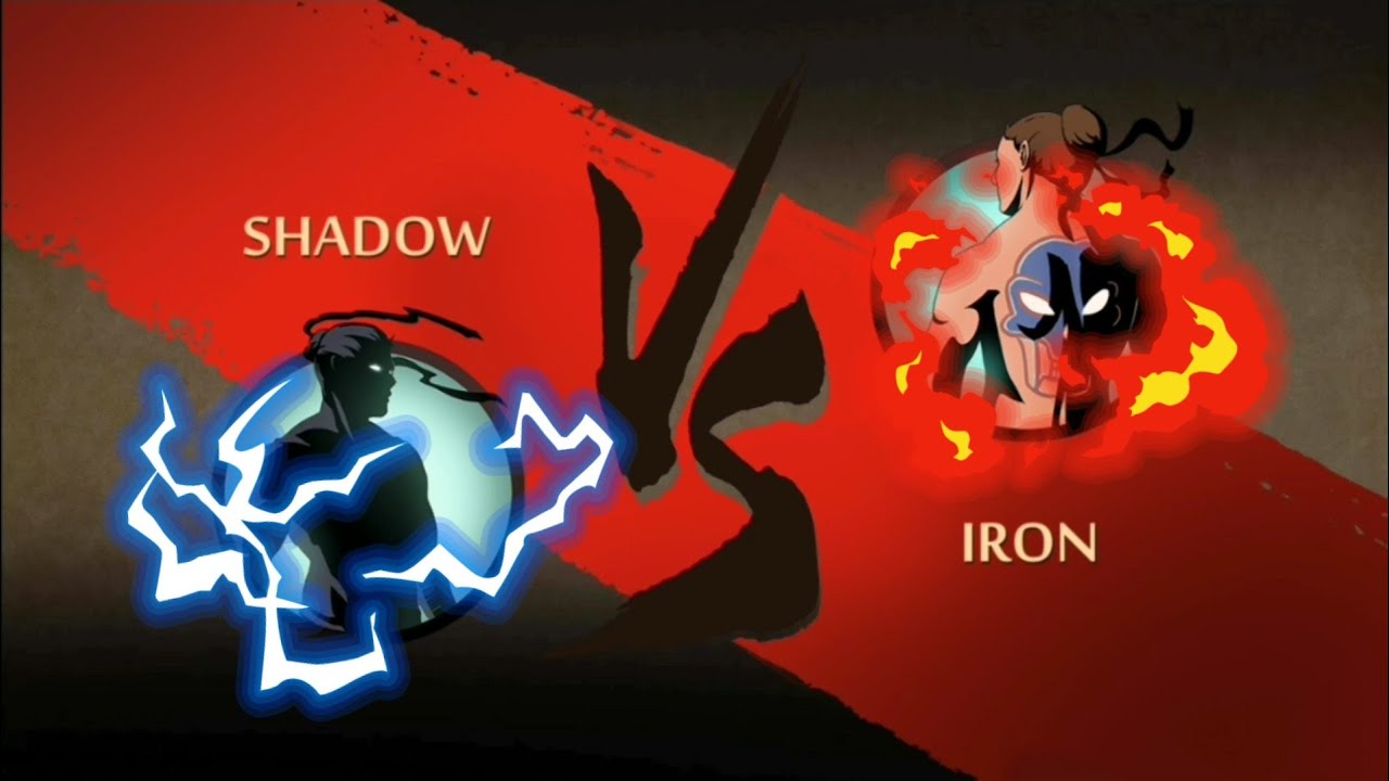 shadow fight 2 . fighting Iron killing montage - YouTube
