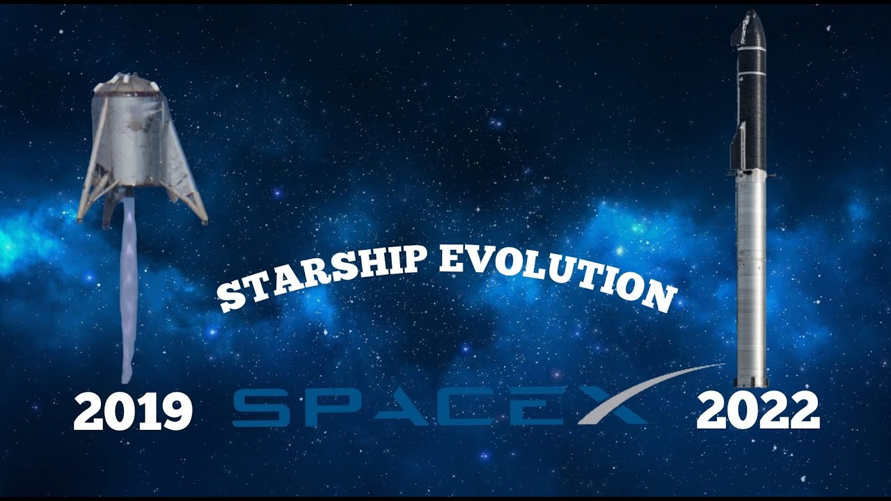 SpaceX Starship Evolution | 2019-2022 - YouTube