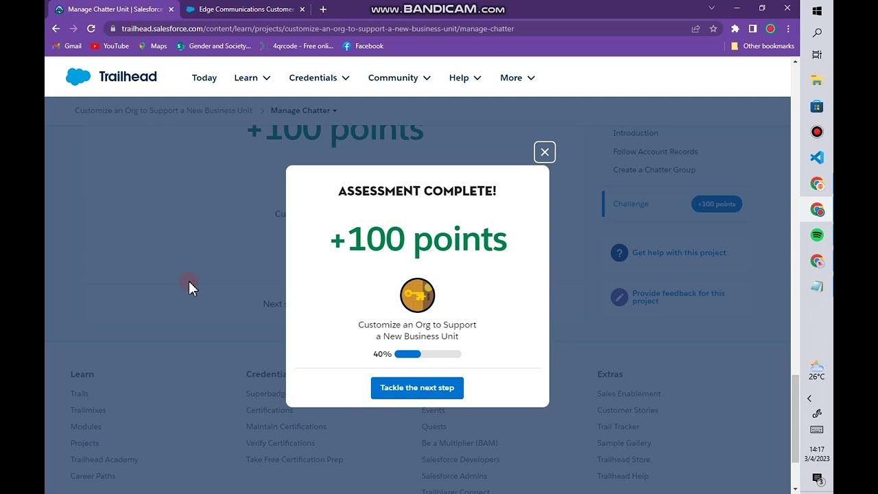 Manage Chatter | Customize an Org to Support a New Business Unit | Salesforce Trailhead - YouTube