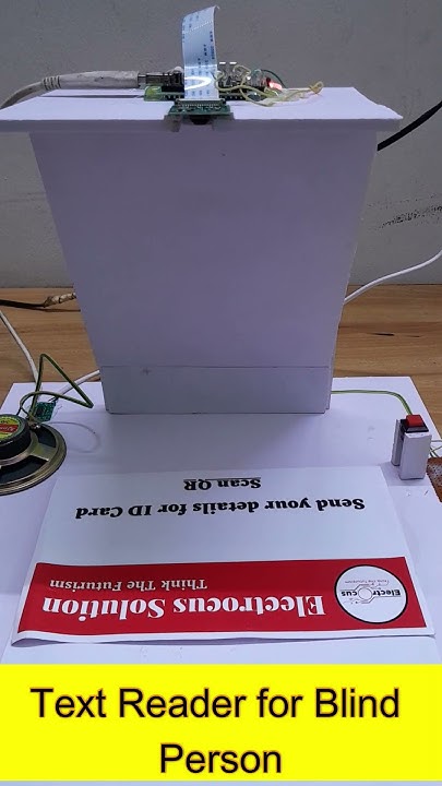 Raspberry Pi based Text Reader for Blind Person | #project #youtubeshorts - YouTube