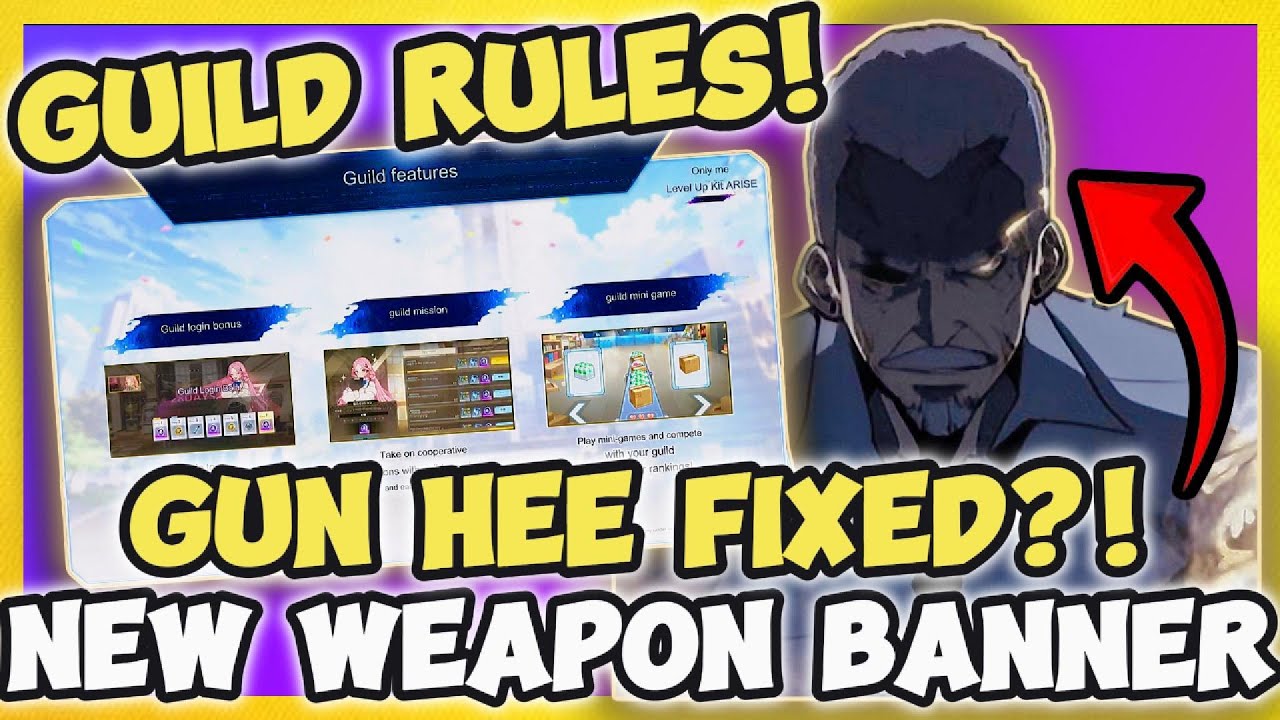 GUN HEE BROKEN?! NEW WEAPON BANNER & ALL GUILD CONTENT! CRAZY UPDATE! # ...