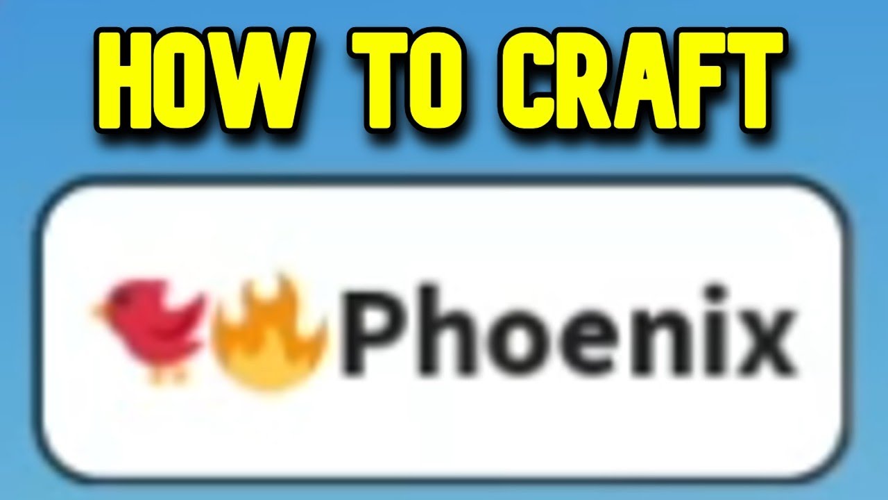 Drag to Combine - How to Make a Phoenix (Roblox) - YouTube