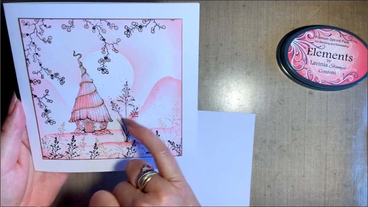 Honeysuckle Cottage is Pretty In Pink by Jo Rice - A Lavinia Stamps ...