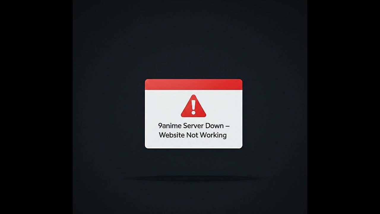 "Fix 9anime Server Down (2025) – Website Not Working & Video Streaming ...