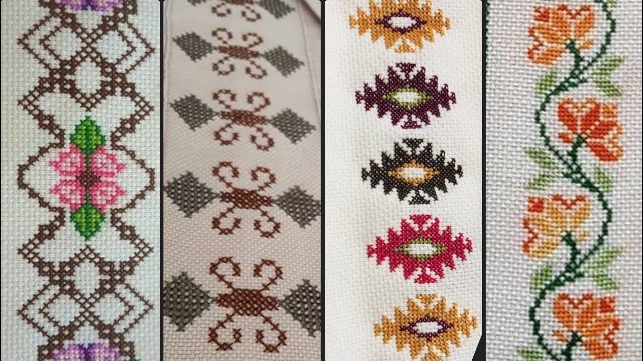 outstanding beautiful classic Cross stitch hand embroidery patterns for ...