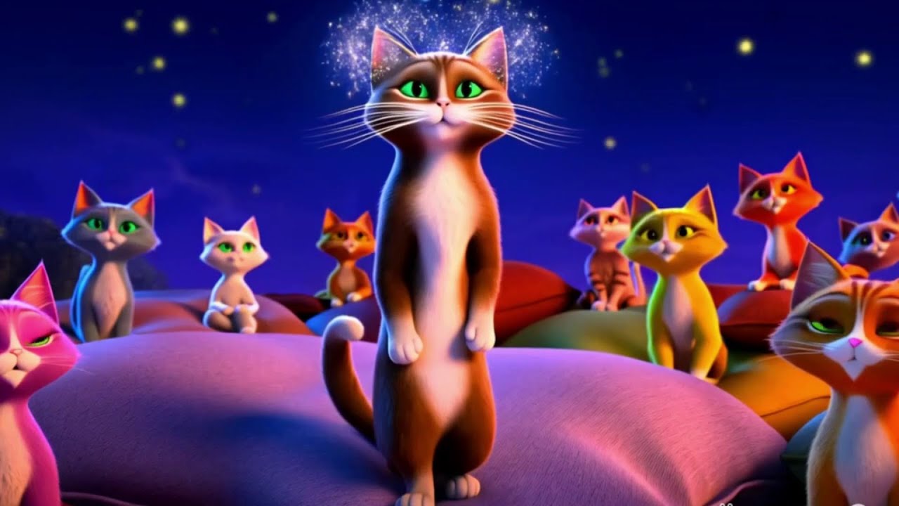 Cat Rhyming Song for Kids | Fun Nursery Rhyme with Cute Cats 🐱🎶 - YouTube