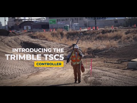 Introducing the Trimble TSC5 Controller - YouTube