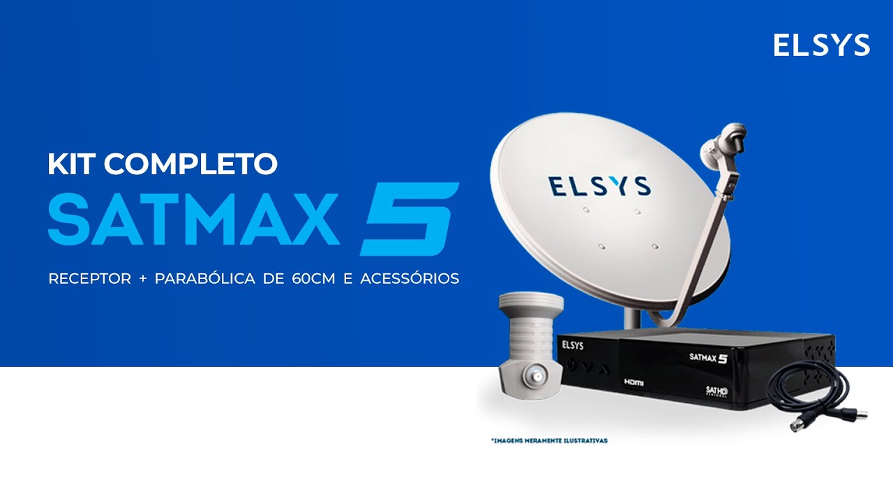 ELSYS - KIT SATMAX 5 - YouTube