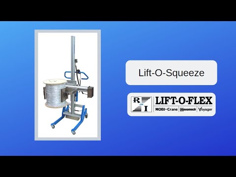 Lift-O-Squeeze with Rotating V-Blocks; 19000 Series Lifter - YouTube