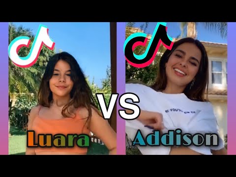 ✨Luara VS Addison Rae Tiktok Dance✨