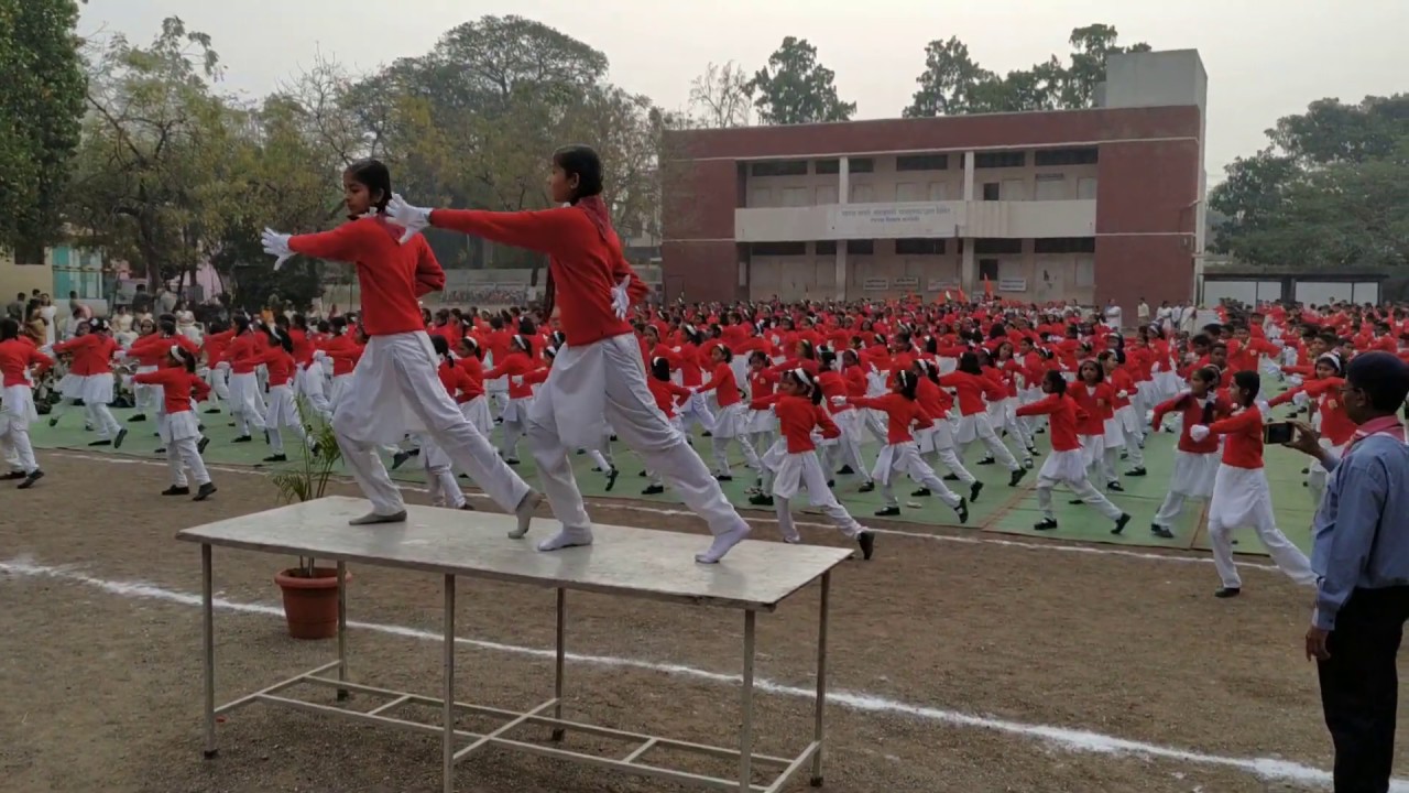 Aerobic dance, Malpani vidyalaya,sangamner. - YouTube