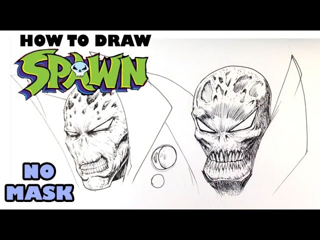 Spawn Mask Drawings