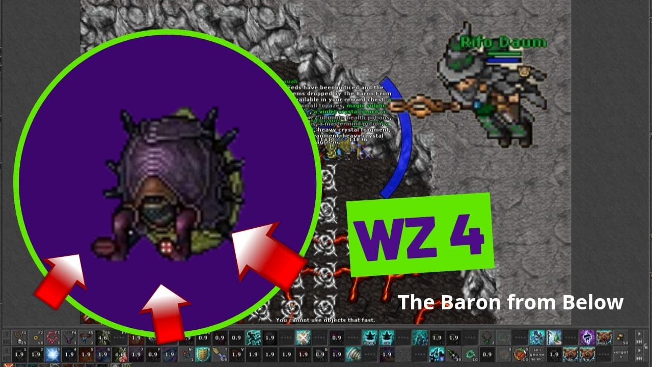 Como fazer Warzone 4 Tibia Boss WZ4 - YouTube
