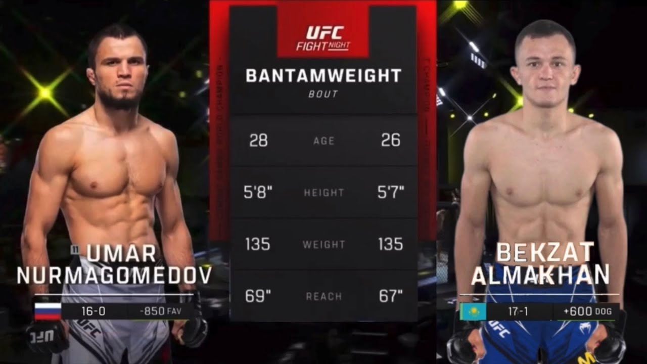Umar Nurmagomedov vs Bekzat Almakhan | Highlights before the fight ...