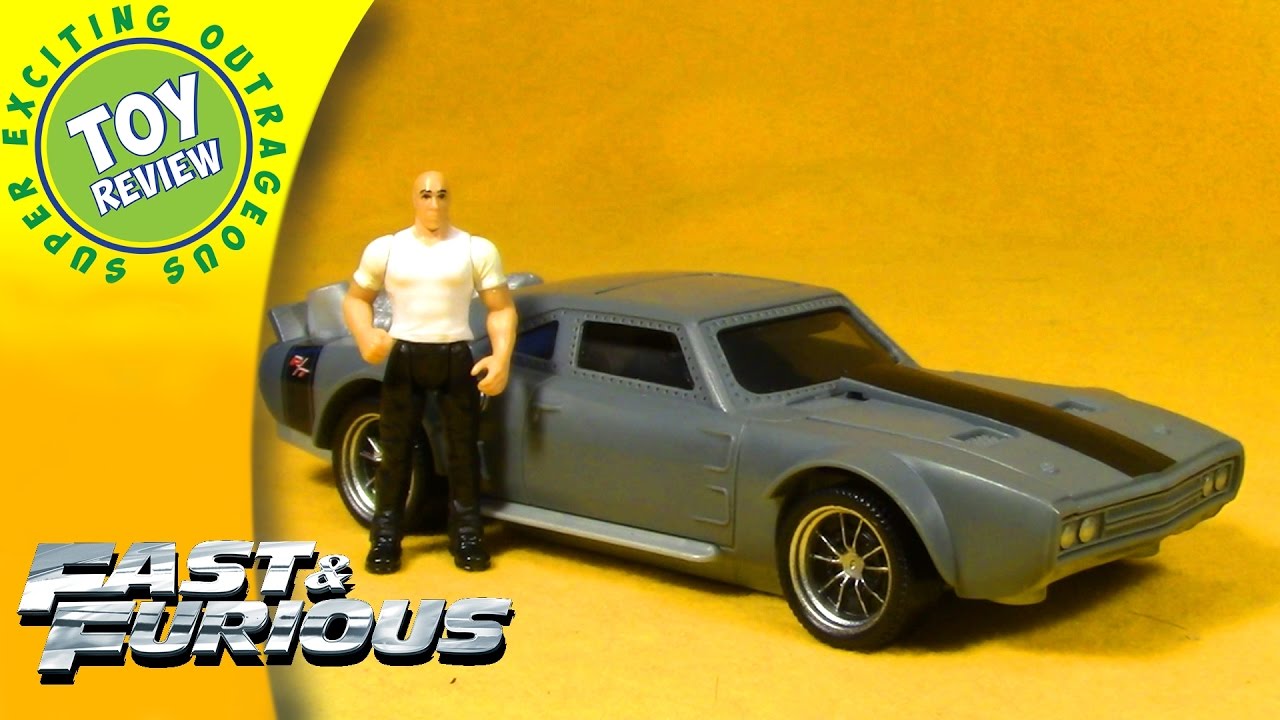Fast & Furious Stunt Star Dom & Ice Charger Vehicle - Play with Toys ...