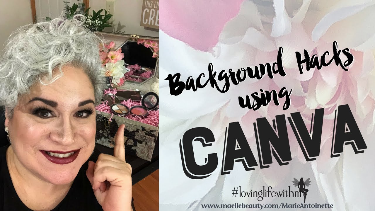 Background Image Hacks Using Canva - YouTube