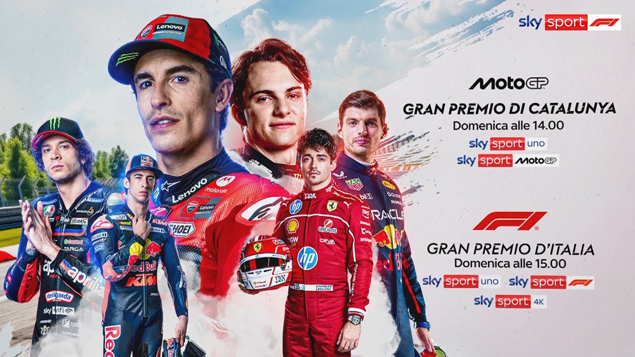 F1 a Monza per il GP d'Italia, MotoGP a Barcellona: super weekend di ...