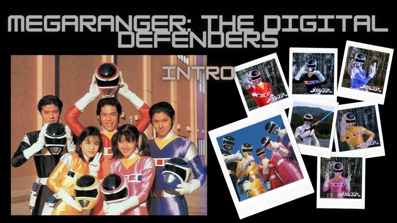 Logotipo De Megaranger Denji Sentai Megaranger: Tim Super Sentai