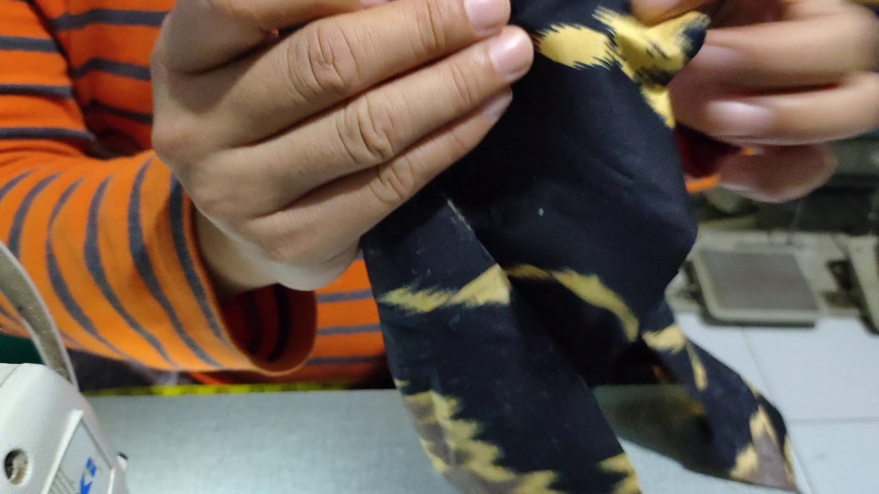 tutorial buat kantong bobok batik ( step 1) - YouTube