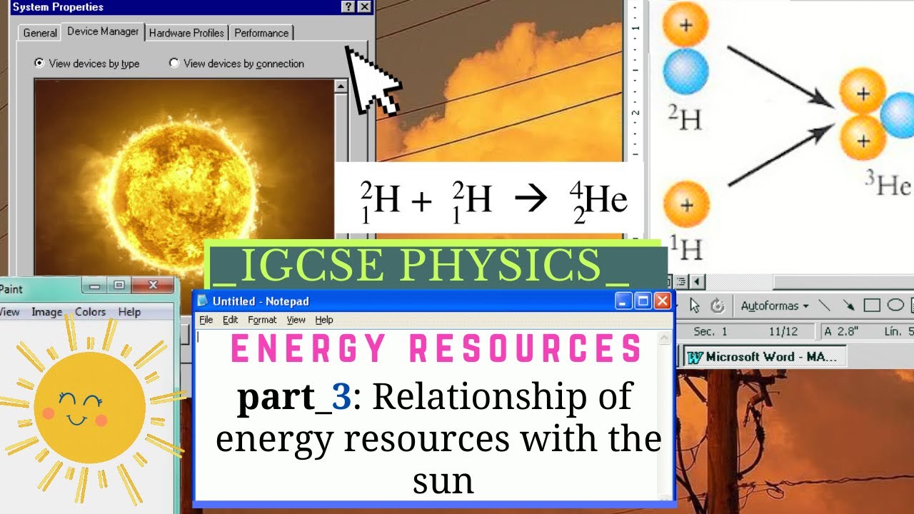 IGCSE Physics ★ Energy Resources - Part 3: How Different Energy ...