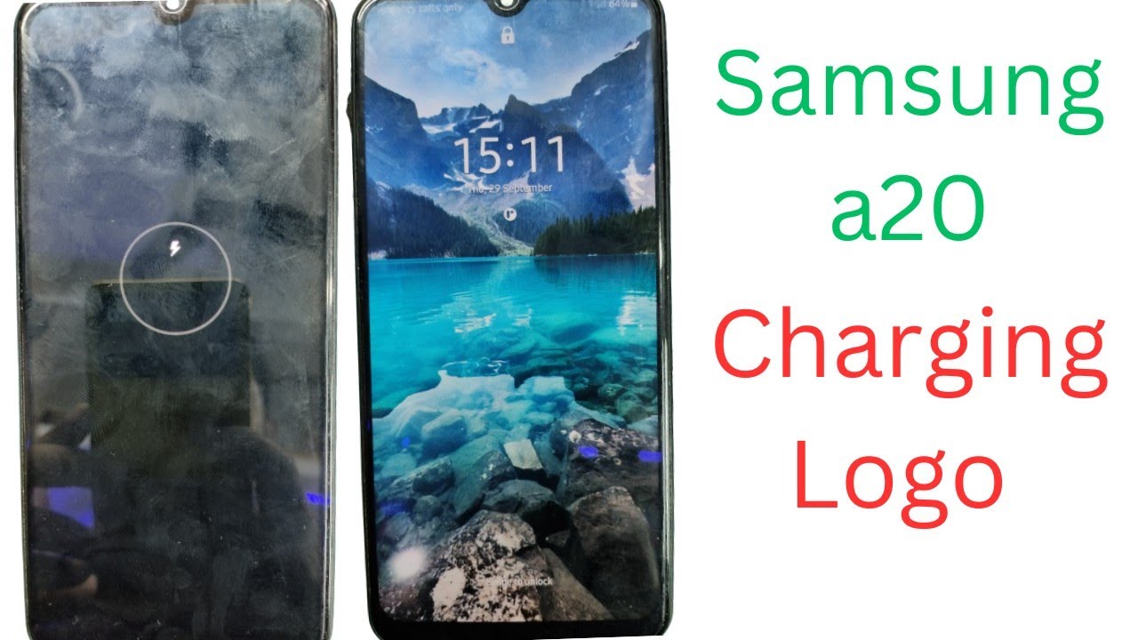 Samsung a20 Charging Logo Only | Samsung a20 Charging Logo - YouTube