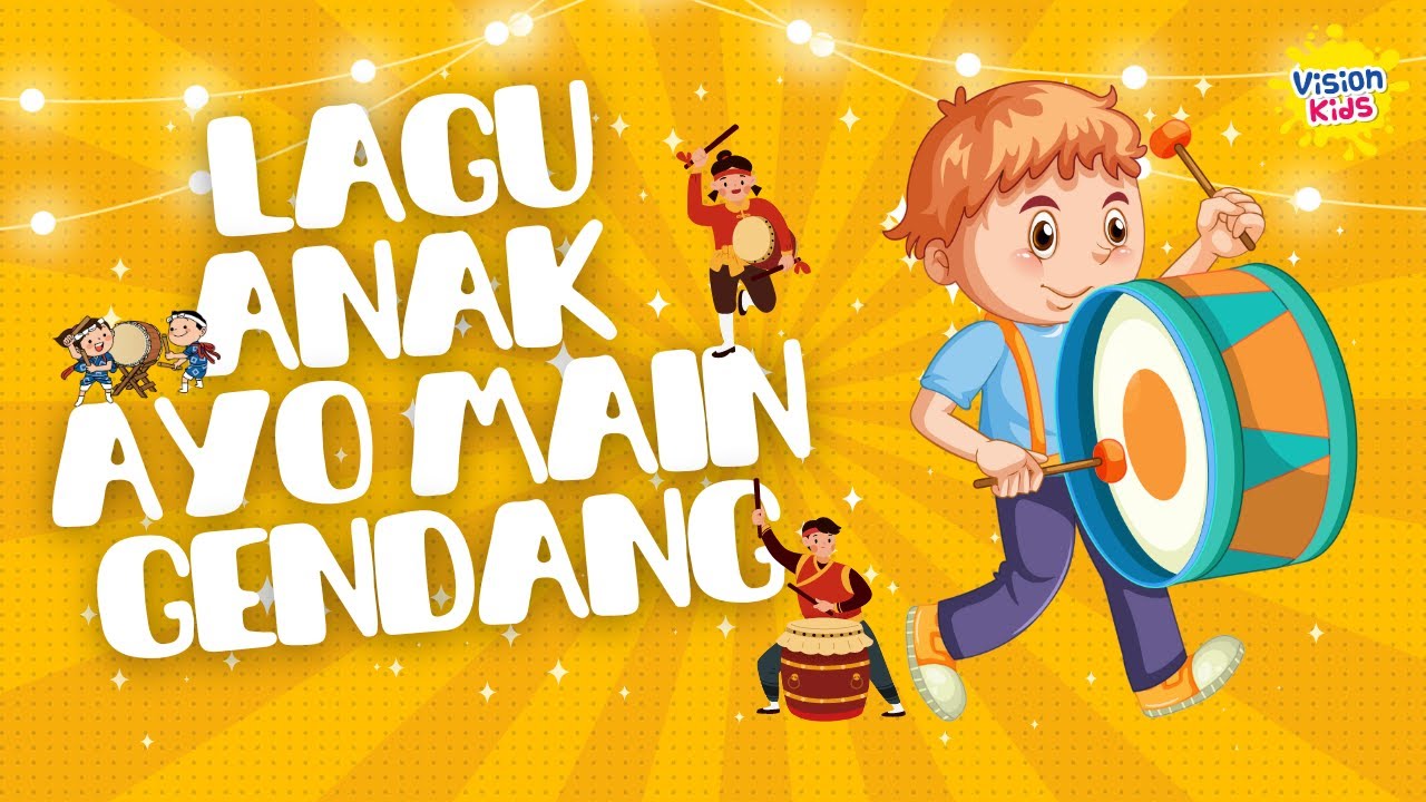 AYO MAIN GENDANG | Karaoke Lagu Anak Indonesia - YouTube