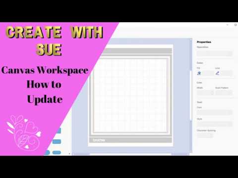 Canvas Workspace - How to Update (downloaded version) #scanncut # ...